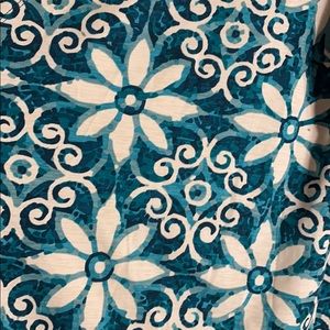 Sweaters | Lindsay Blue Floral Print Small | Poshmark